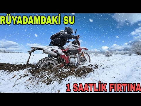 KAR İLE UYANMAK.CROSS ÇAMURA SAPLANDI BABAM KURTARDI..SU RÜYASI