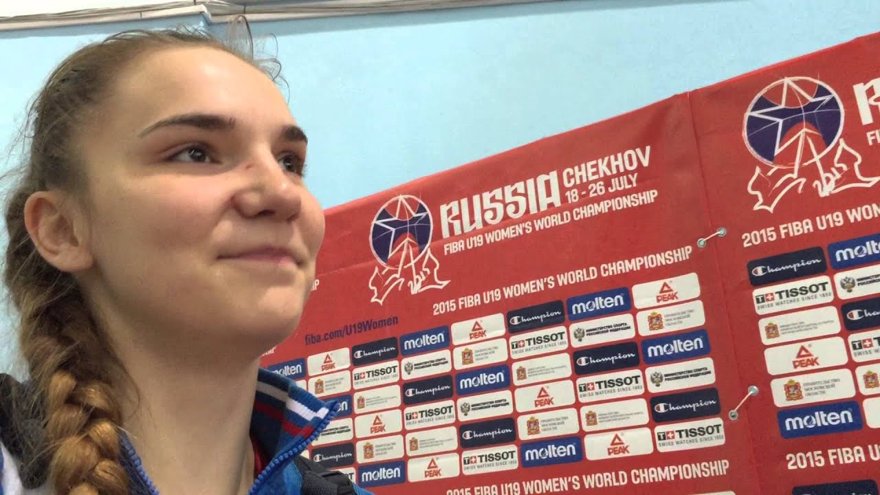 Russia center Maria Vadeeva - YouTube