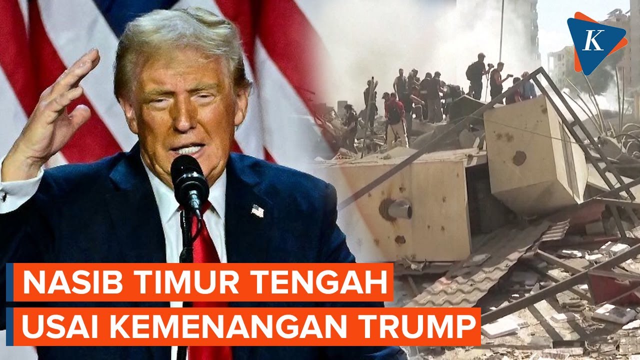 Donald Trump Menang Pemilu AS, Bagaimana Nasib Konflik Timur Tengah ...