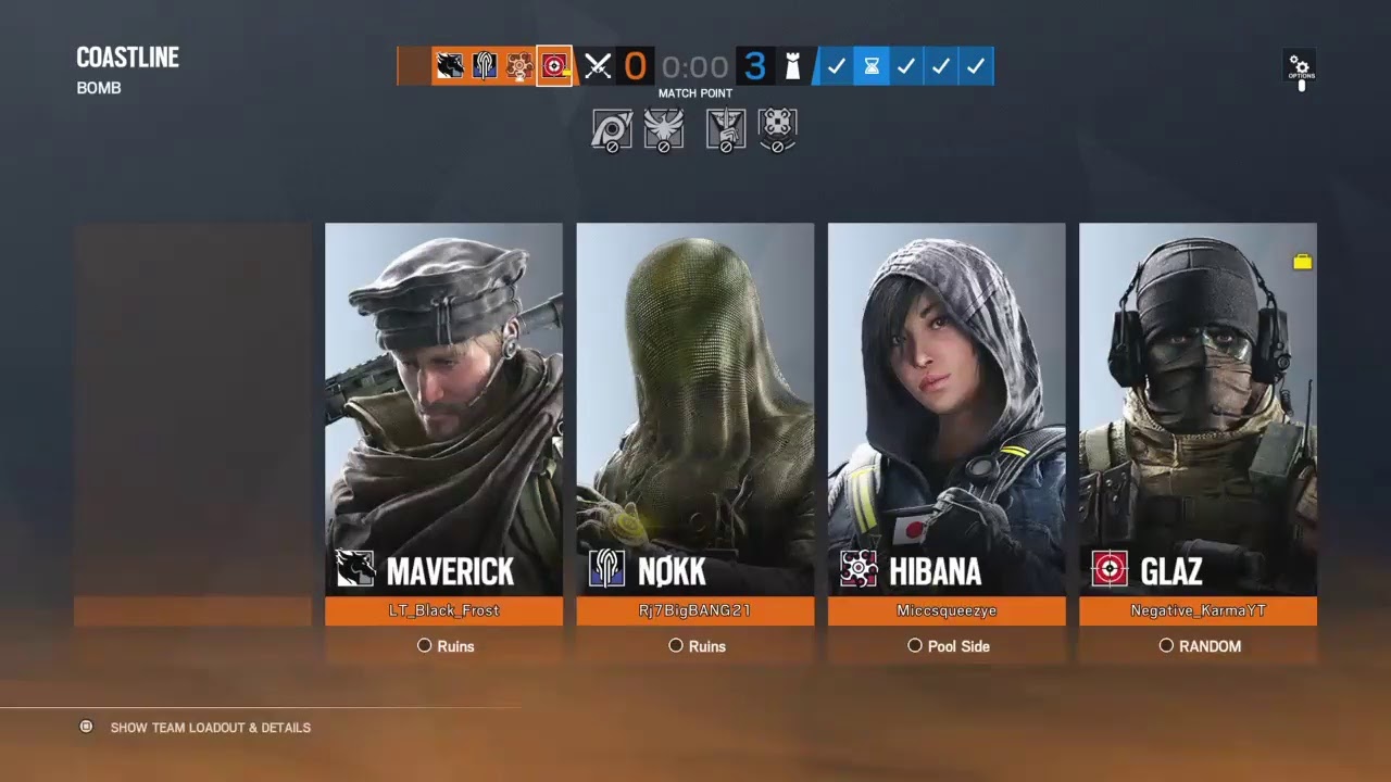 Rainbow Six Siege Ranked opened lobby - YouTube