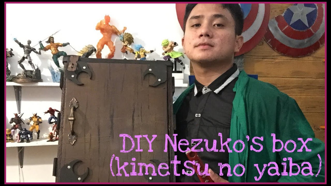 DIY “Nezuko’s box from Demon Slayer(Kimetsu no Yaiba) - YouTube