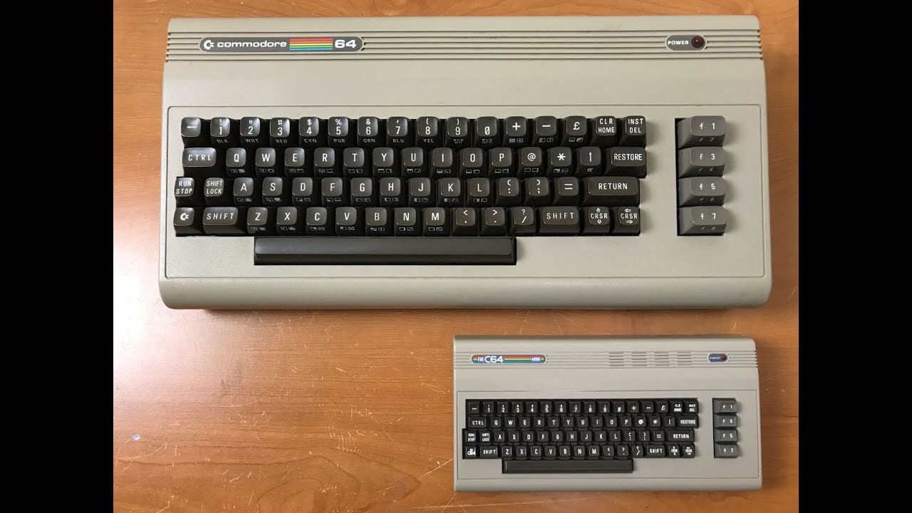 The C64 Mini - Unboxing and Demo - YouTube
