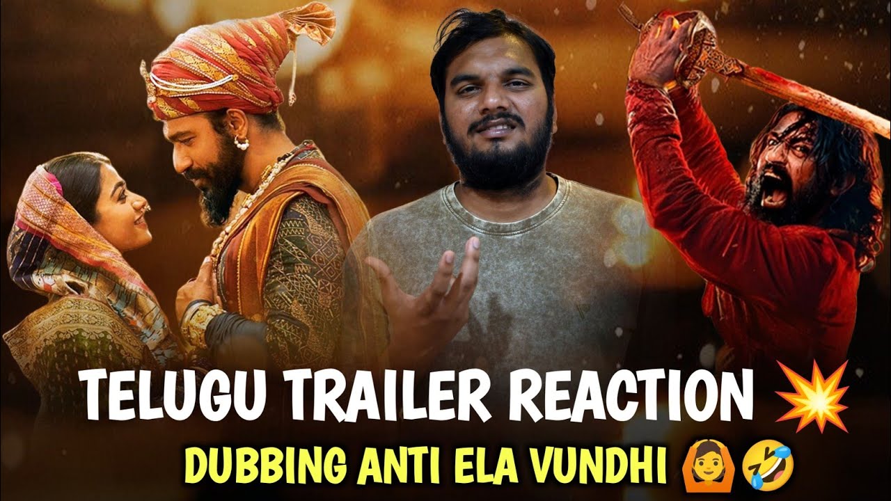 Chhaava Telugu Trailer | Vicky Kaushal | Rashmika | Ntr | Geeta Arts ...
