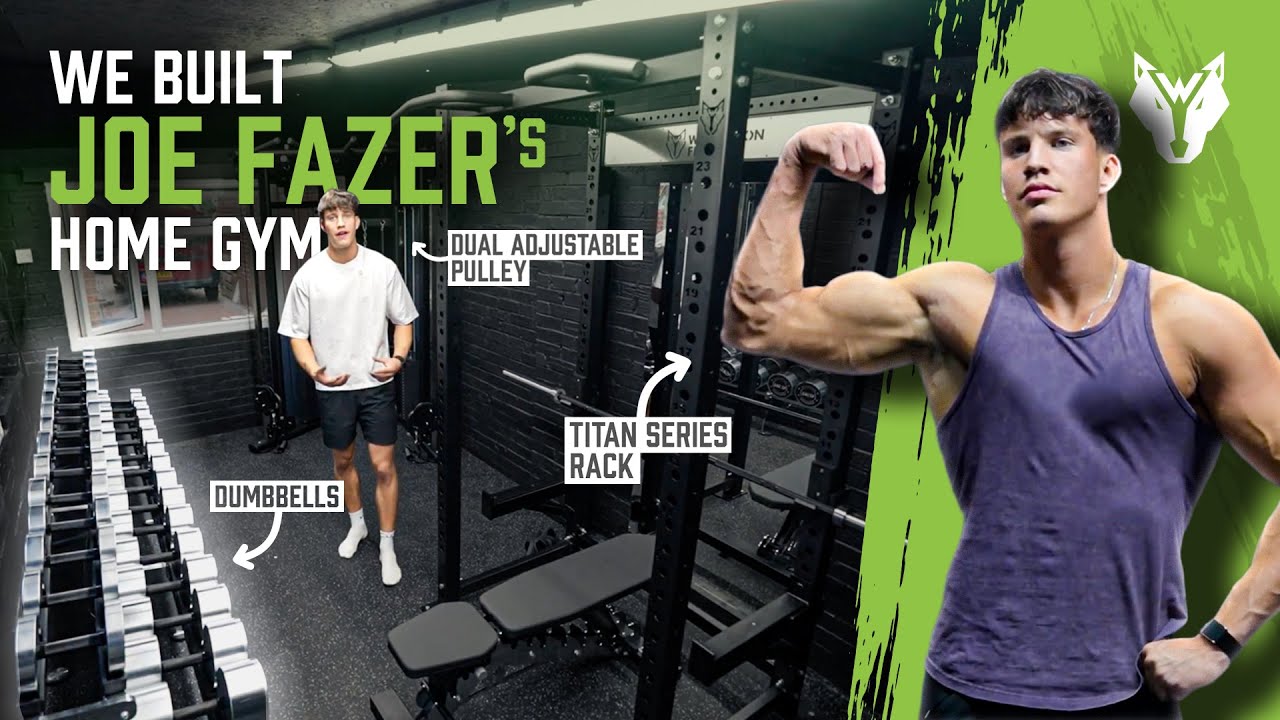 We Built JOE FAZER'S Home Gym - YouTube