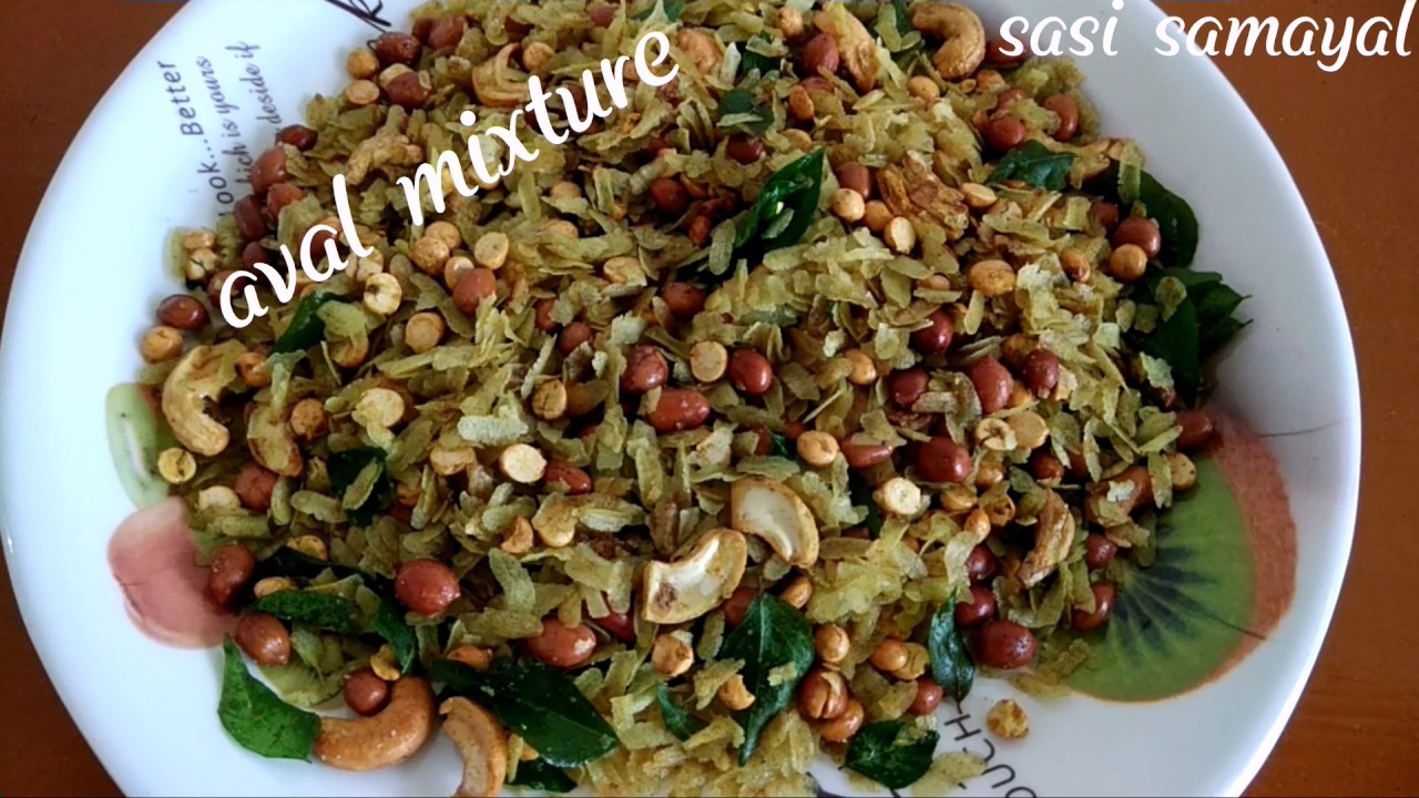 Aval mixture in 15 minutes/ mixture recipe /kara recipe/Diwali recipe ...