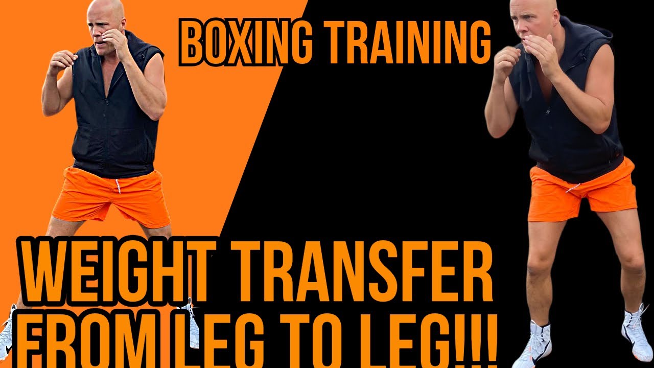 Boxing basics: weight transfer #boxingtraining - YouTube