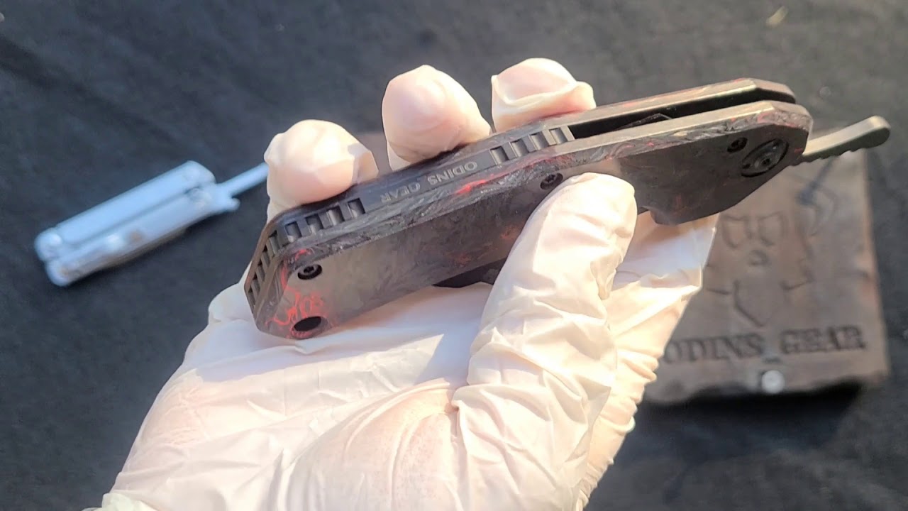 Custom Friction folder by Odin's Gear - YouTube