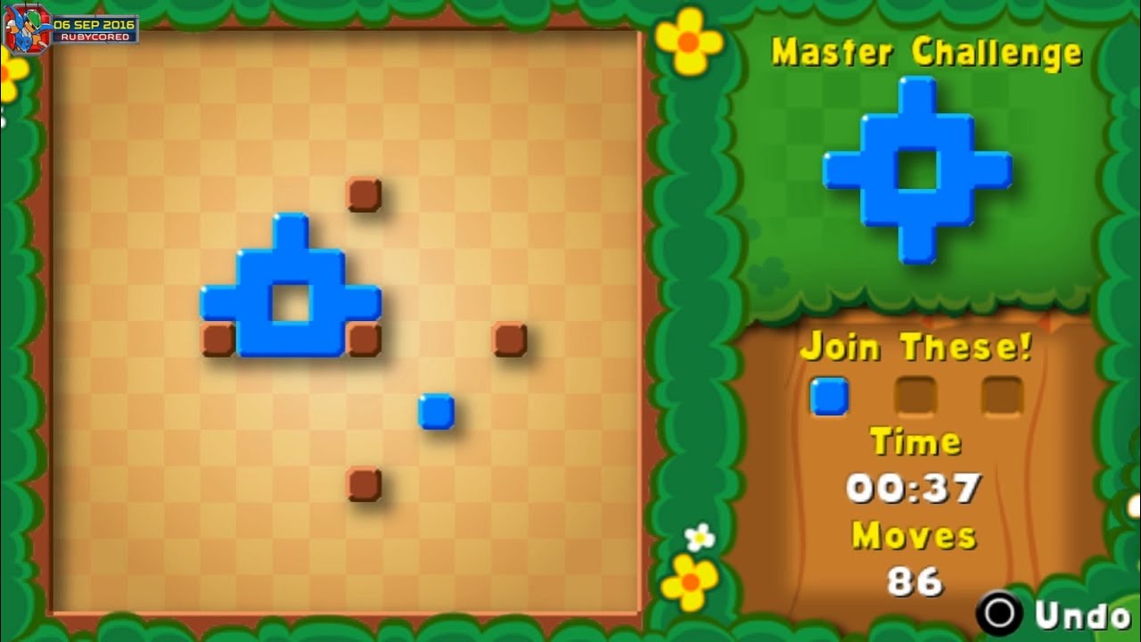 Denki Blocks! (2011, PSP) - Level Set 1 (of 6): Enchanted Forest 1 ...