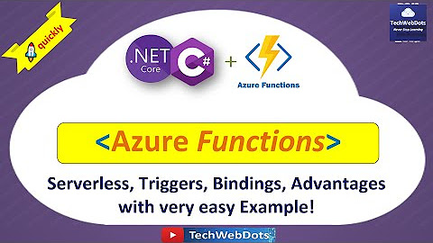 Tutorial: Azure Durable Functions with C# .NET - YouTube
