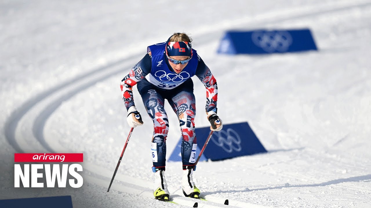Norway Therese Johaug wins gold medal in women's cross-country 10km ...