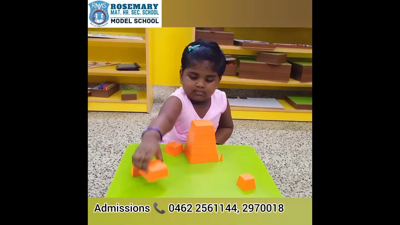 Kg Activity Rosemary Model School Palayamkottai Tirunelevli Youtube