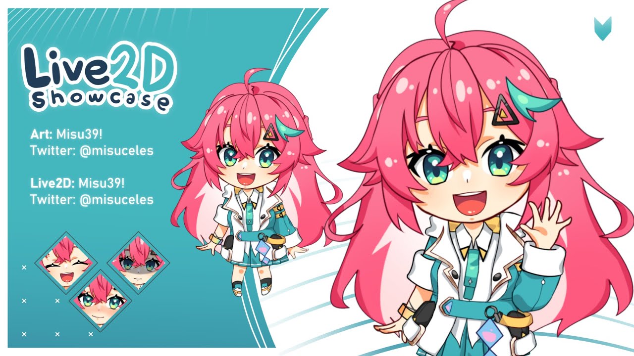 【Live2D Showcase】- Misuki chibi model - YouTube