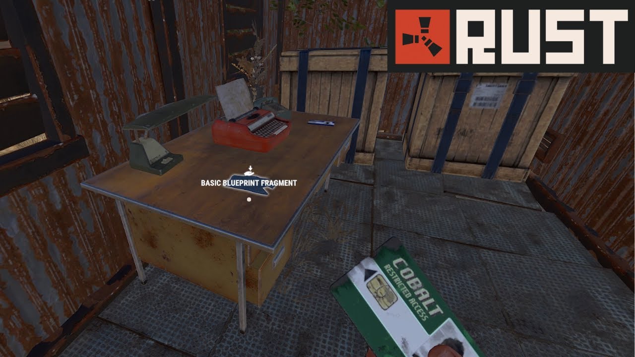 【RUST】How to get Blueprint Fragment(Basic and Advance) - YouTube