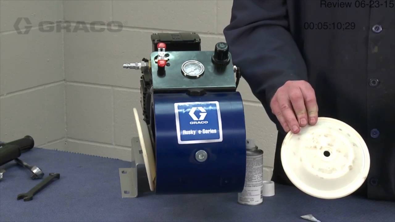 Husky 1050e EODD Pump with AC Motor Assembly - YouTube