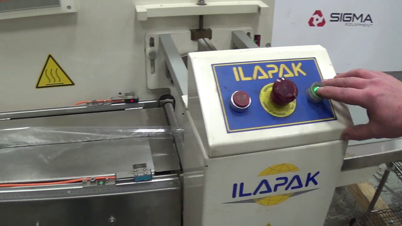 G4173 Ilapak Carrera 1000 PC Horizontal Flow Wrapper - YouTube