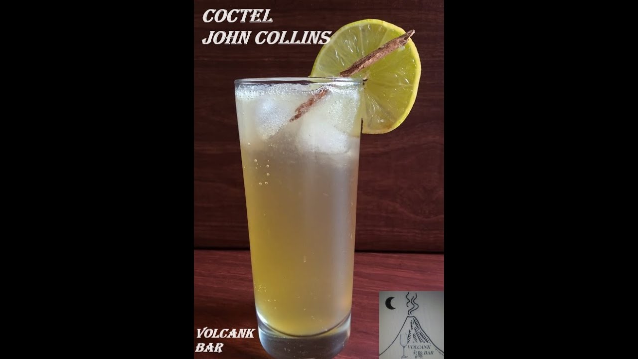 Como Hacer el Coctel Jhon Collins - YouTube