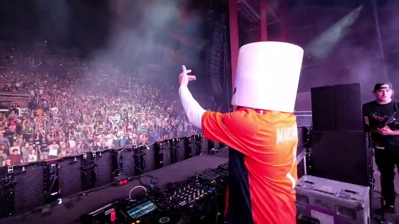 Marshmello - Hello (Remix) [live] @ Red Rocks - YouTube