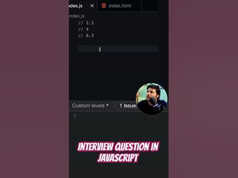 Interview question in javascript. #javascript #coding #codingbuddha #interviewquestions - YouTube