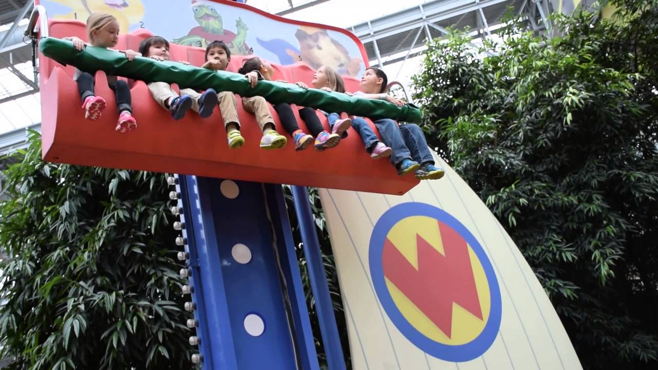 Nickelodeon Universe - Wonder Pet's Flyboat - YouTube