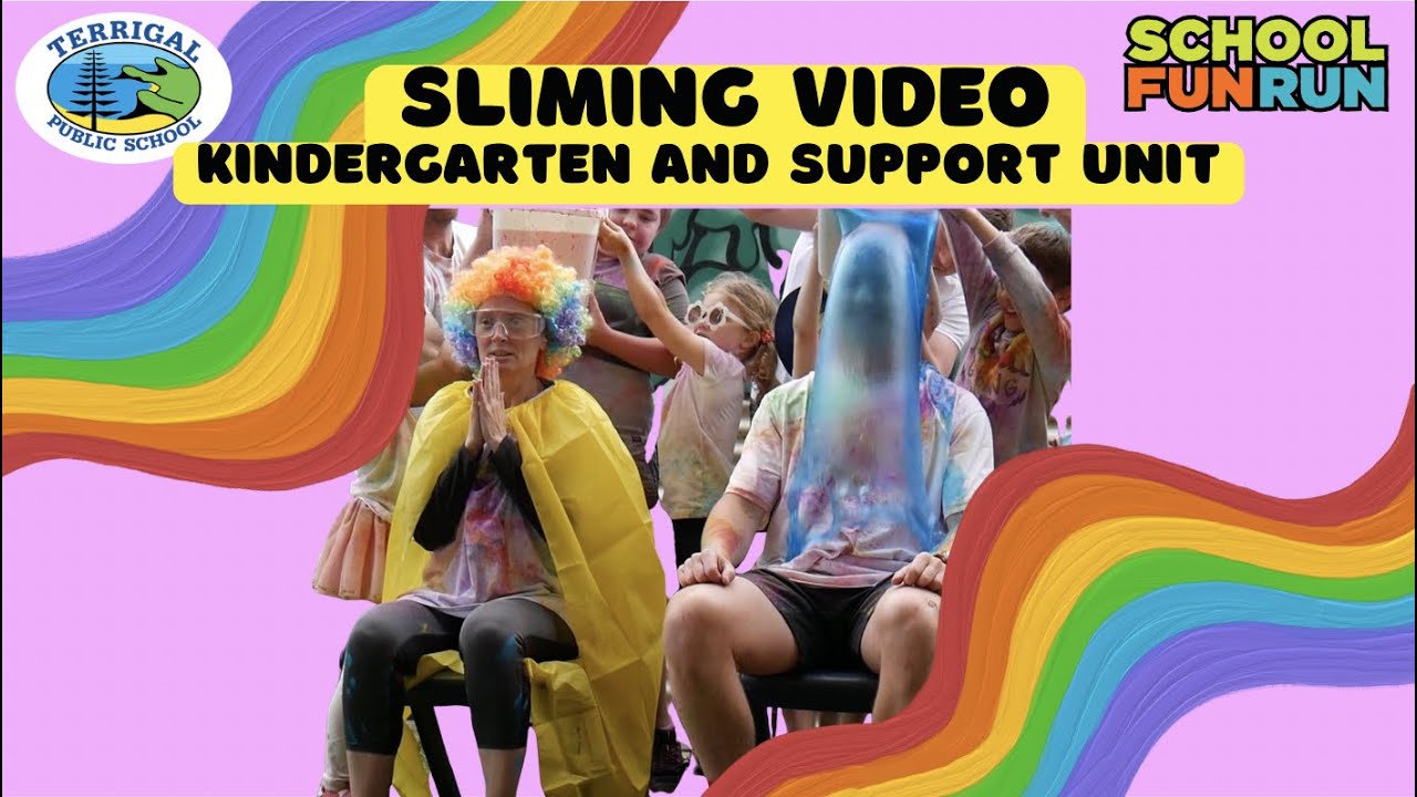 KINDY & SUPPORT UNIT VIDEO- School Colour Run - YouTube