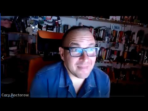 Virtual author event with Cory Doctorow/Attack Surface - YouTube