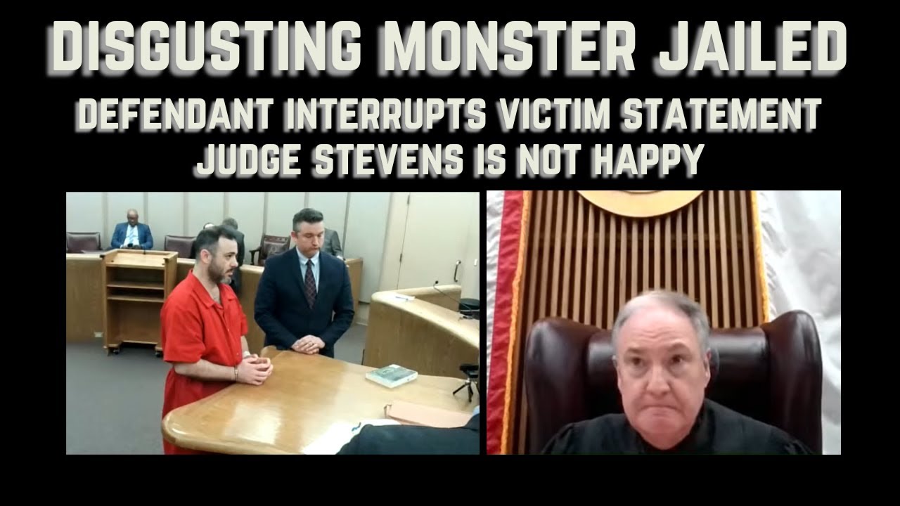 Judge Stevens Sentences A Gross Monster Youtube