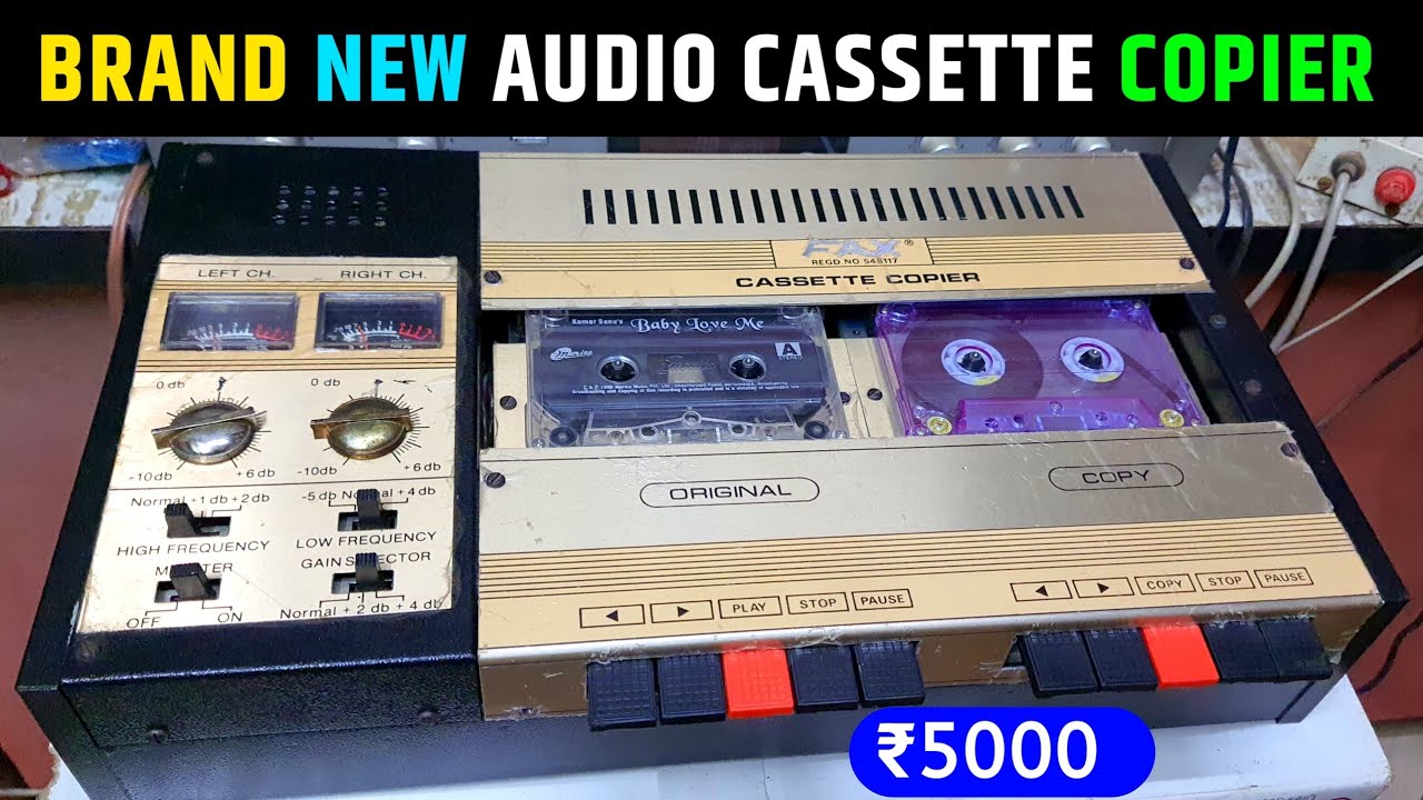 SOLD | Brand New FAX High Speed Audio Cassette Copier Unboxing & Review ...