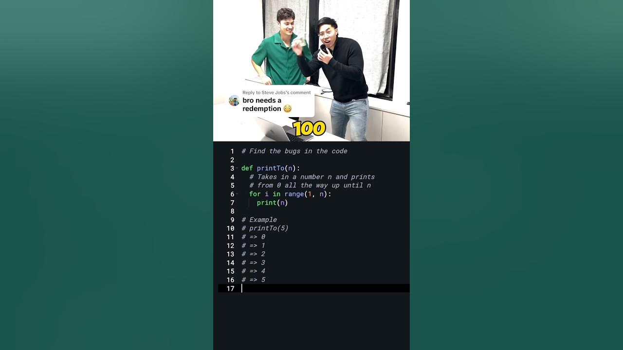 how do he do this time 😂 #computerscience #coding #stem #python #apcs - YouTube