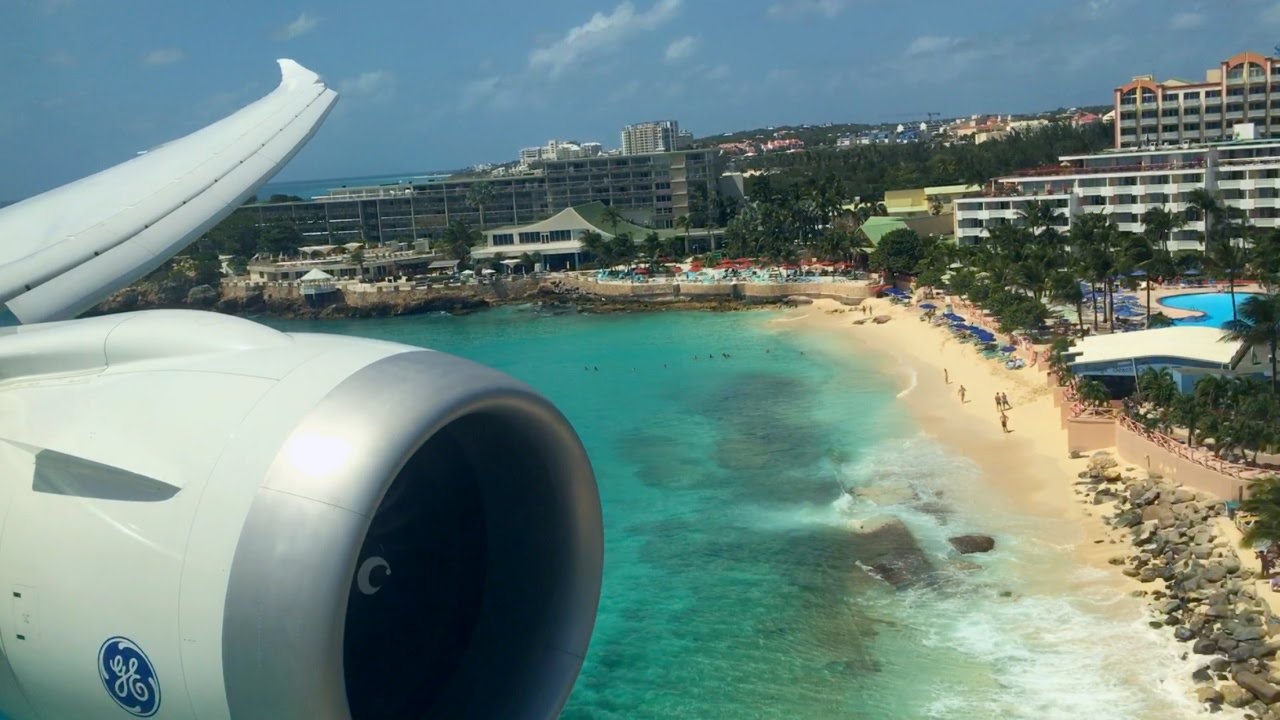 Boeing 787 Dreamliner At Princess Juliana Int l Airport SXM St boeing-787-dreamliner-at-princess-juliana-int-l-airport-sxm-st