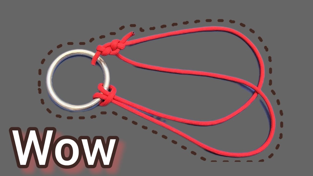 Do you know the secret of this incredible knot? - YouTube