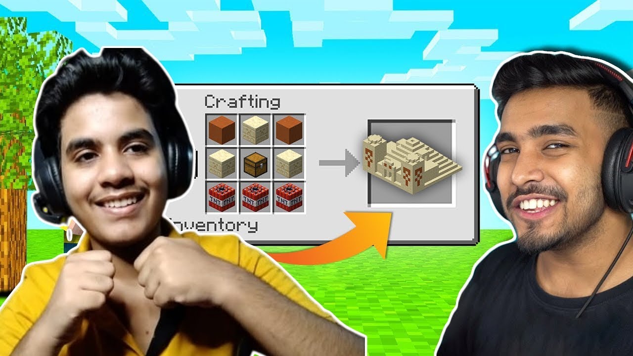 Ujjwal Bro Can Craft Any Structure In Minecraft | #technogamerz | - YouTube