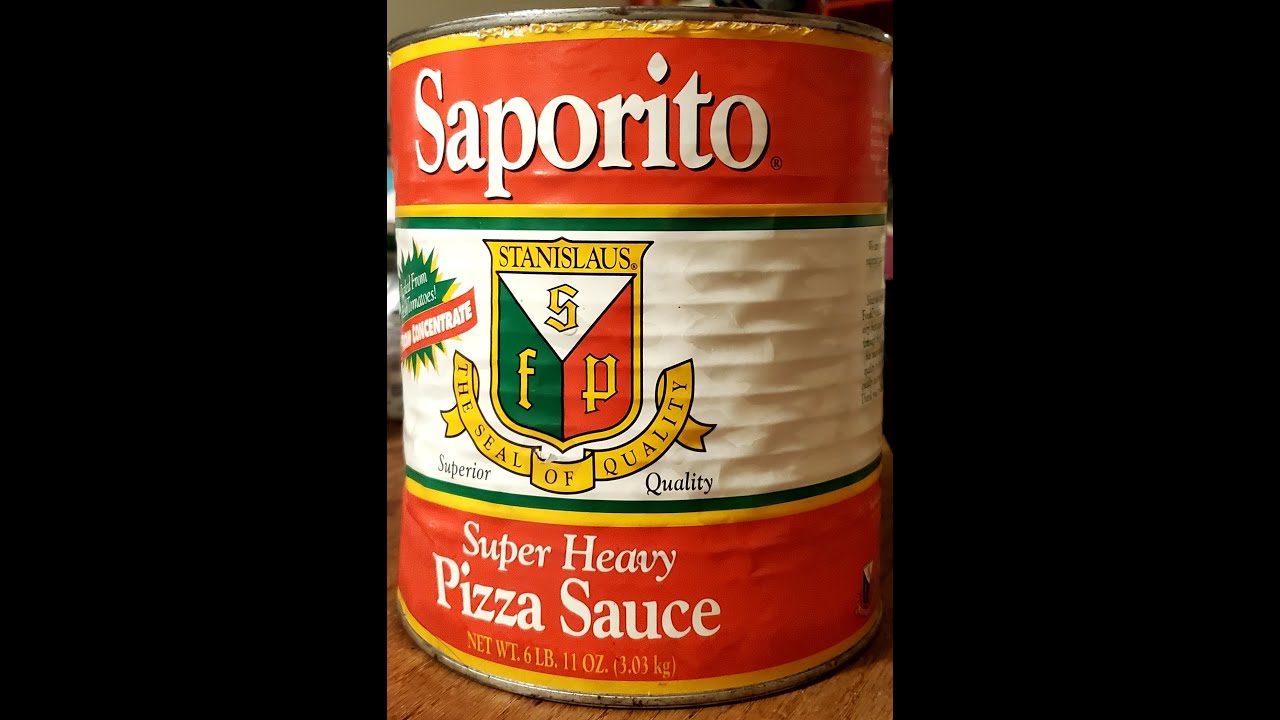 Saporito Stanislaus Superior Quality Super Heavy Pizza Sauce Review ...