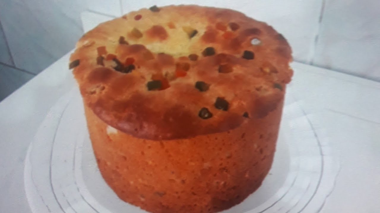 Panetone de frutas - YouTube