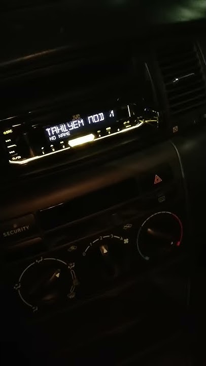 jvc kd-x176 тойота королла - YouTube