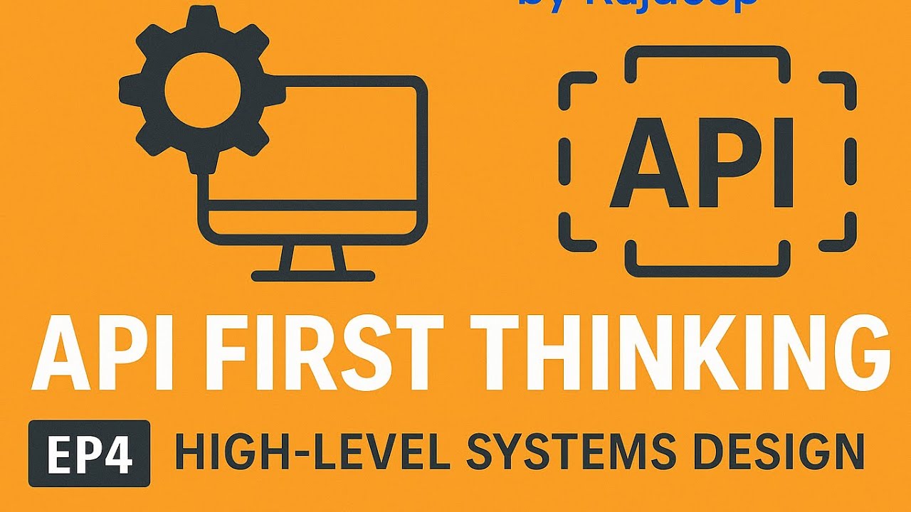 EP4: High Level Systems Design: API First Thinking - YouTube