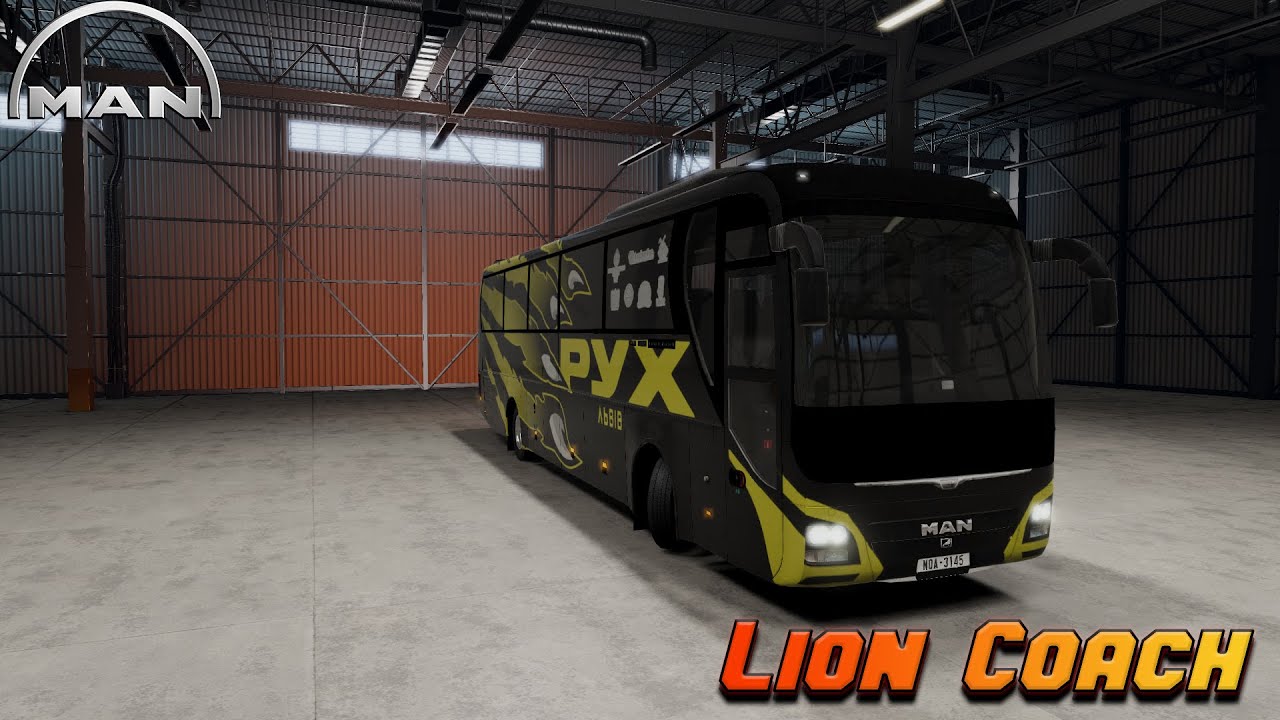 Man Lion Coach-BeamNG Drive(#1254) - YouTube