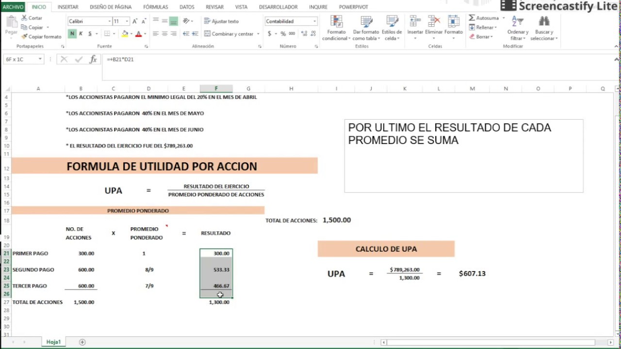 CALCULO DE UPA SEGUNDA PARTE - YouTube