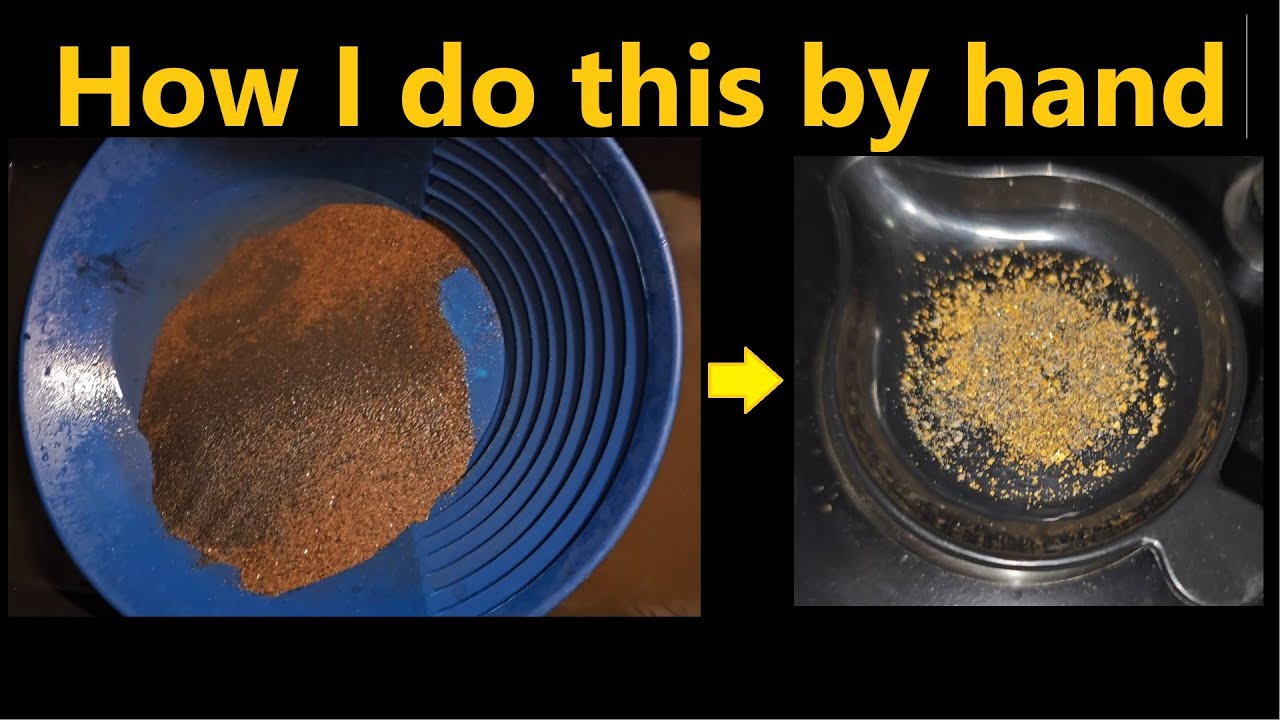 Ultra fine Georgia gold cleanup - My entire process: Extended Version # ...