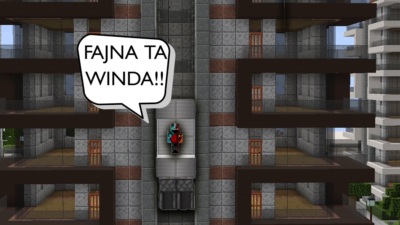 REALISTYCZNA WINDA W MINECRAFT!!! - YouTube