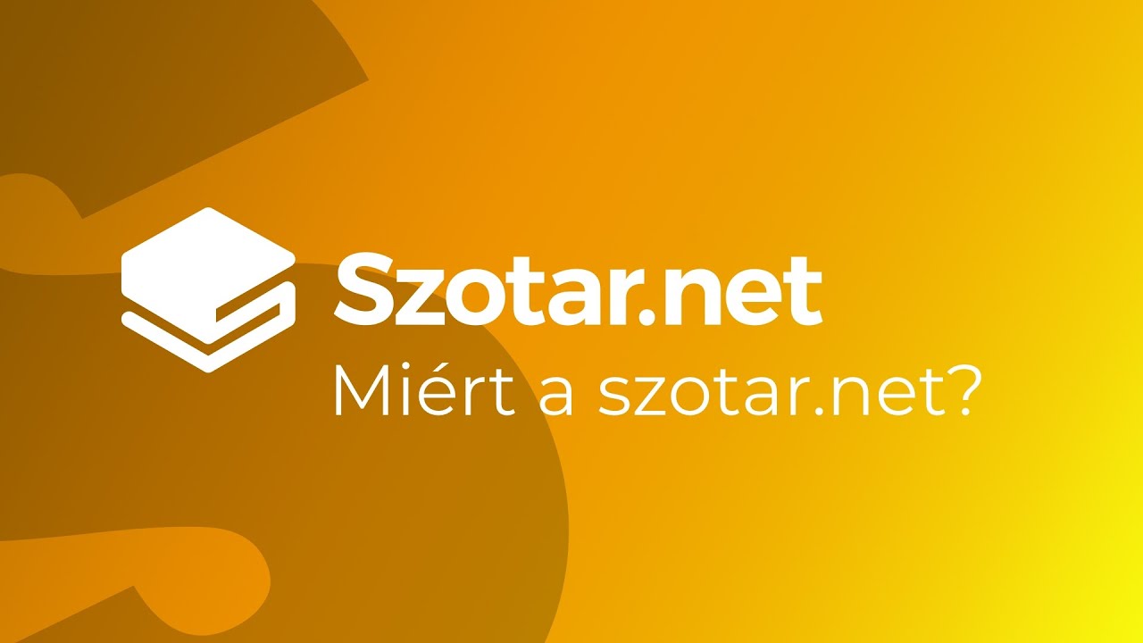 SZOTAR.NET: Miért a Szotar.net? - YouTube