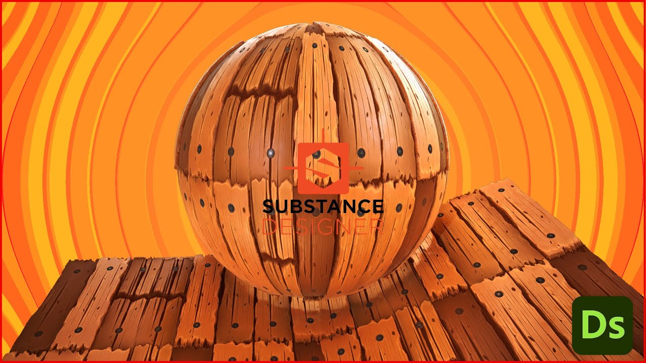 Substance Designer Stylized Wooden Plank Material Tutorial (Substance ...