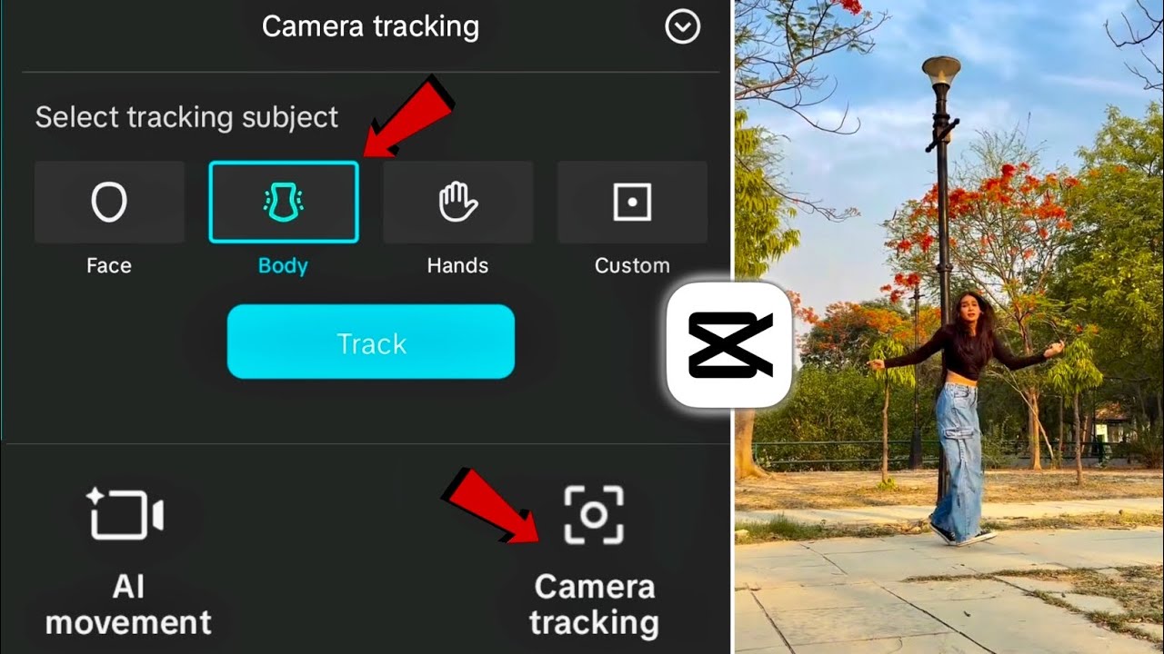 Camera Tracking Video Editing In Capcut | Face Tracking Video Editing In Capcut - YouTube