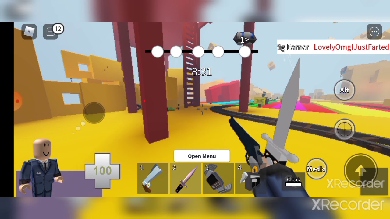 TF2 in Roblox (spy gameplay) - YouTube