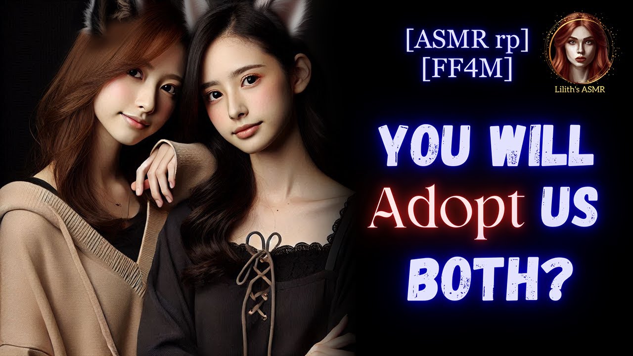 Adopt an adorable wolf girl and a cute cat girl! | reverse comfort ...