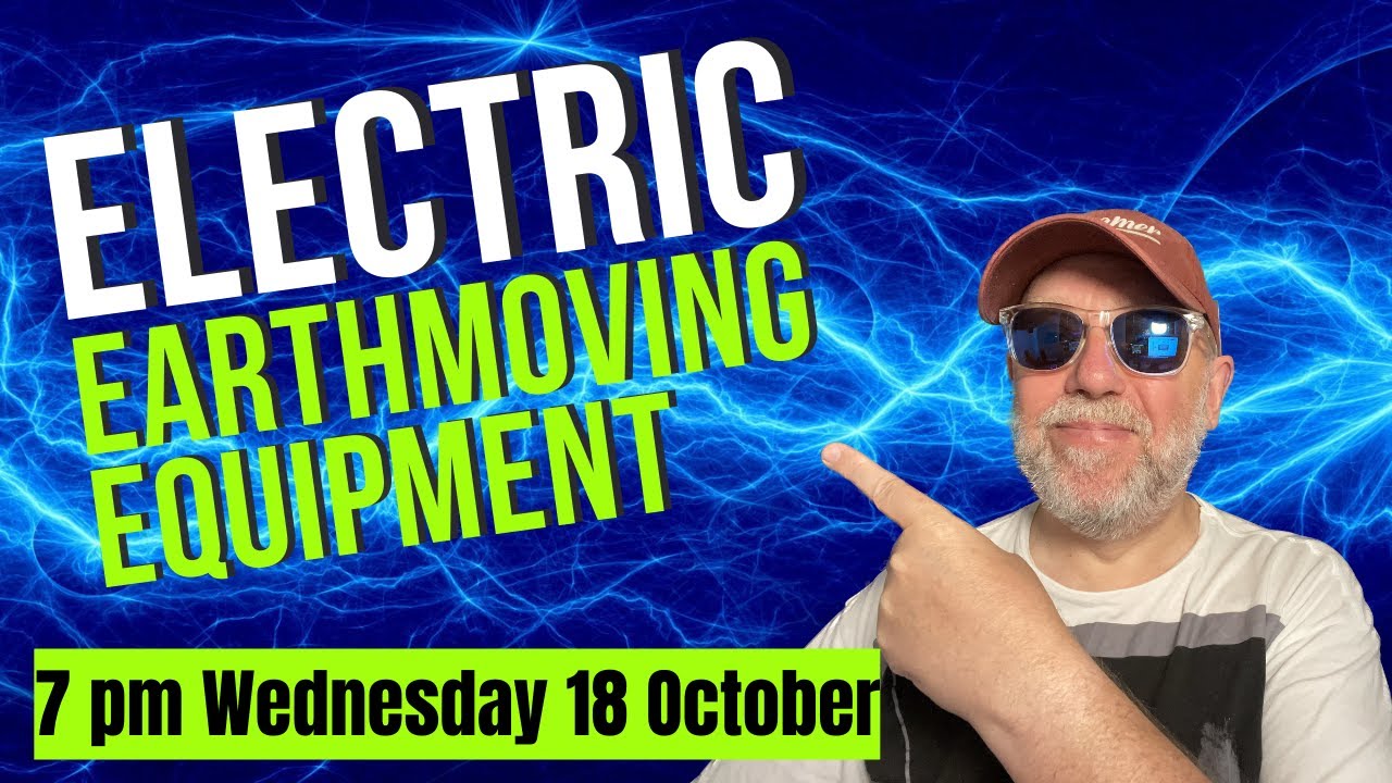 Electric Earthmoving Equipment - YouTube