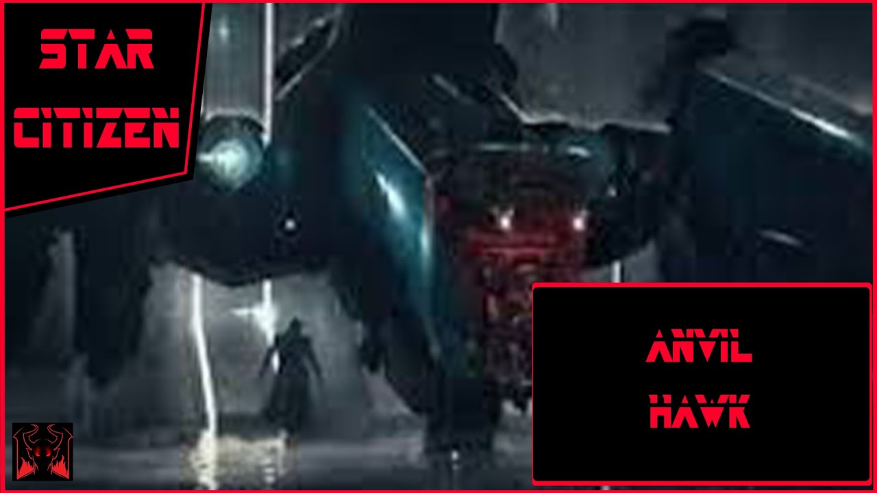 Star Citizen : Anvil Hawk (vaisseau chasseur de prime) - YouTube
