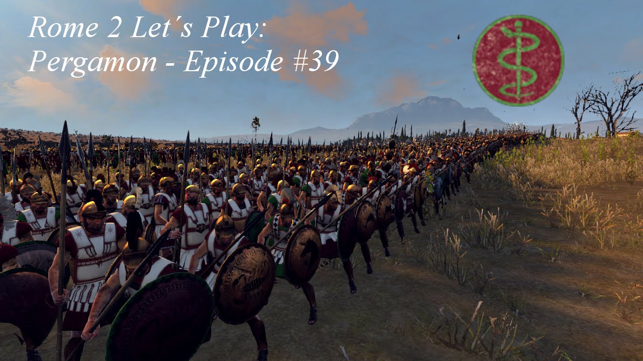 Total War Rome 2: Pergamon Campaign #39 - The Long March - YouTube