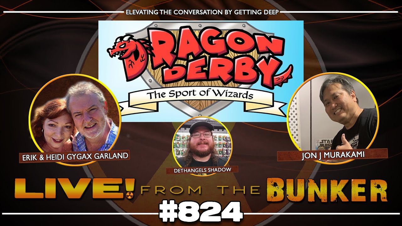 Live From The Bunker 824: Enter the Dragon Derby with Gygax and Garland! - YouTube