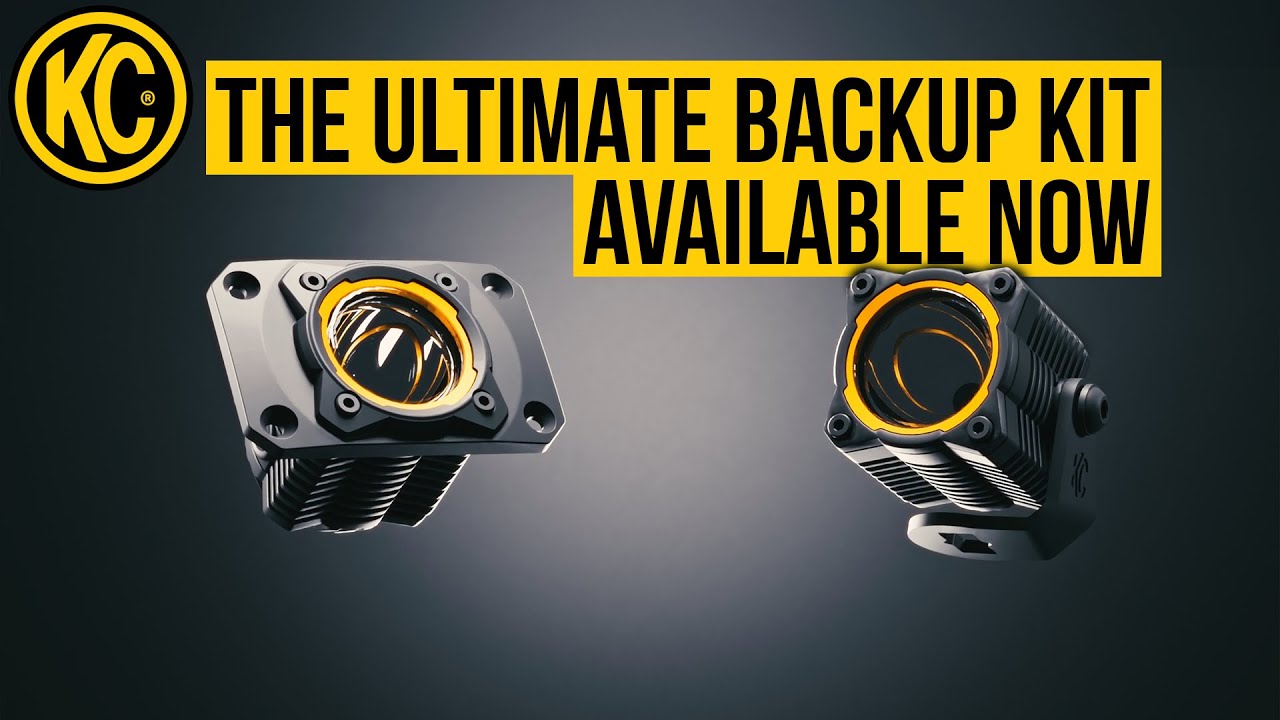 The KC HiLiTES® FLEX ERA® 1 Backup Light Kit - YouTube