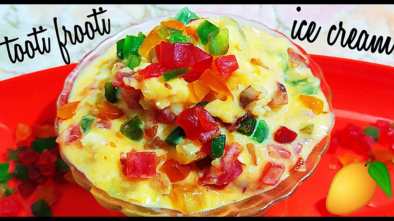 Tooti Frooti Ice Cream 🥭mango Tooti Frooti Ice Cream How To Make Market